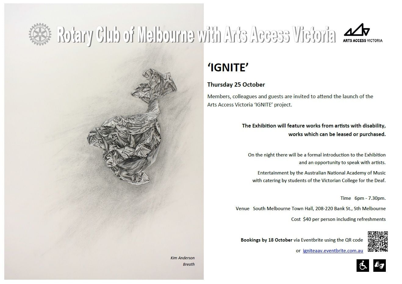 Launch of 'IGNITE' Project - Rotary Club of Melbourne collaboration ...