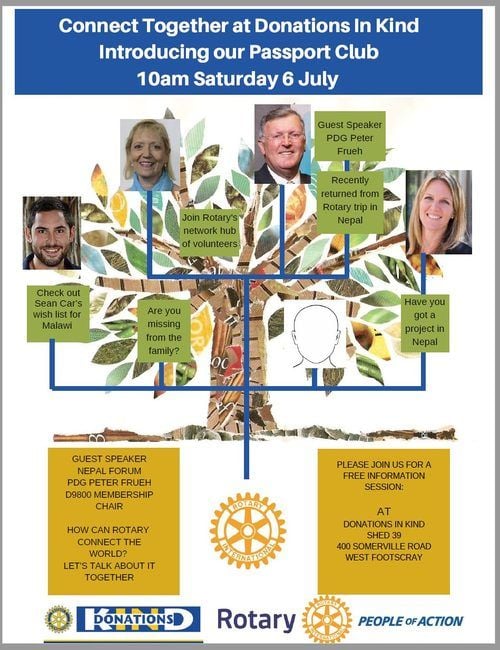 A new Passport Club for District 9800?