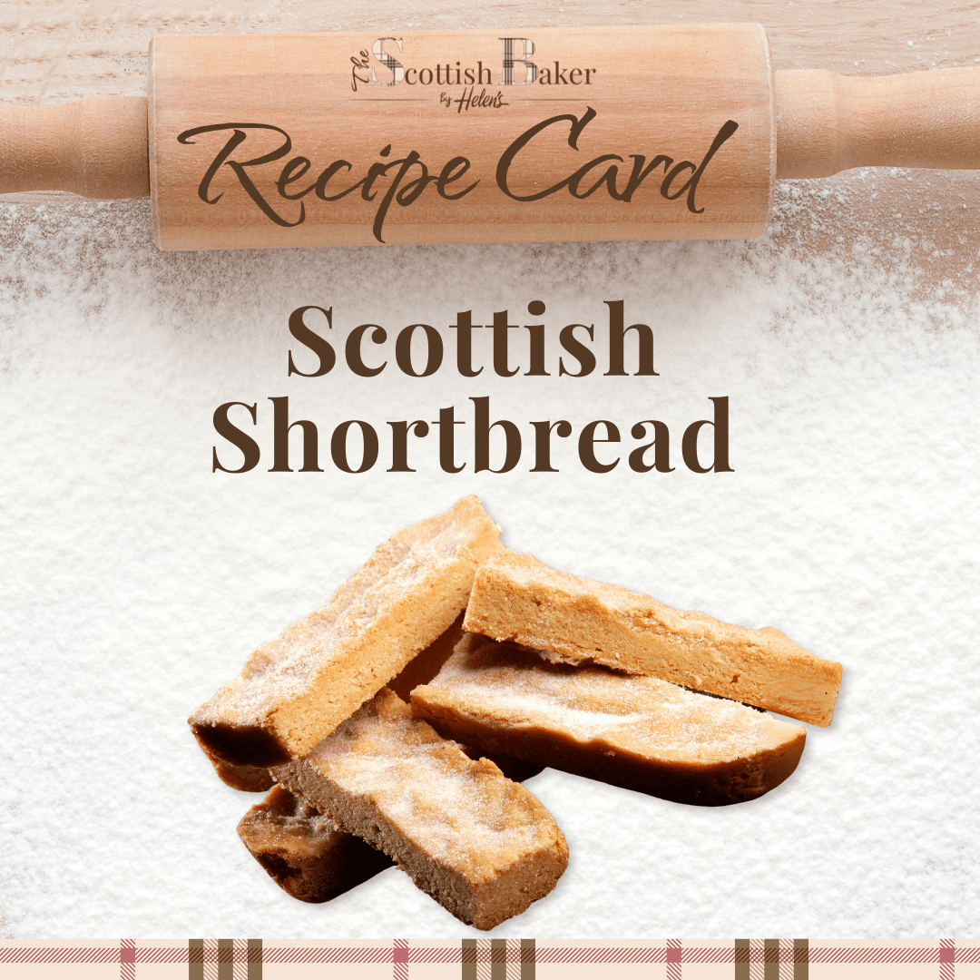 The Scottish Baker Recipe Card - Shortbread