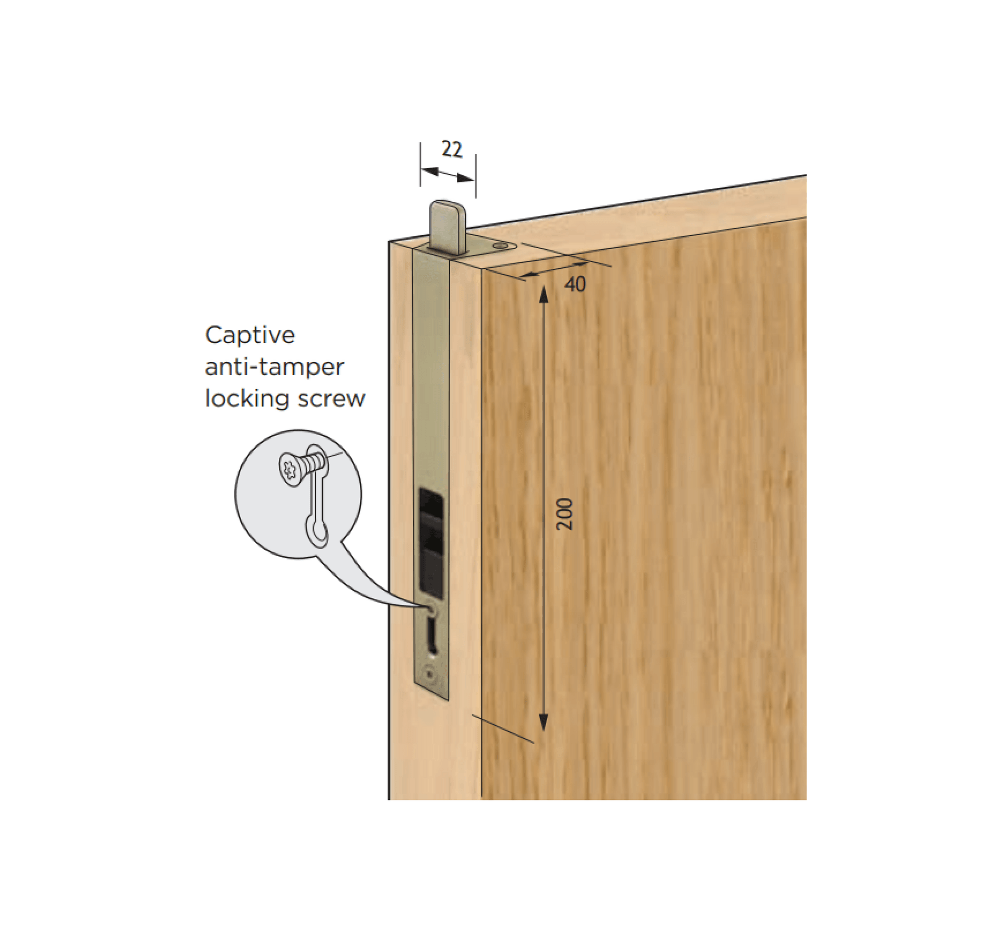 Locking Flush Bolt Ancillary Hardware Locking Flush Bolt Ancillary Hardware