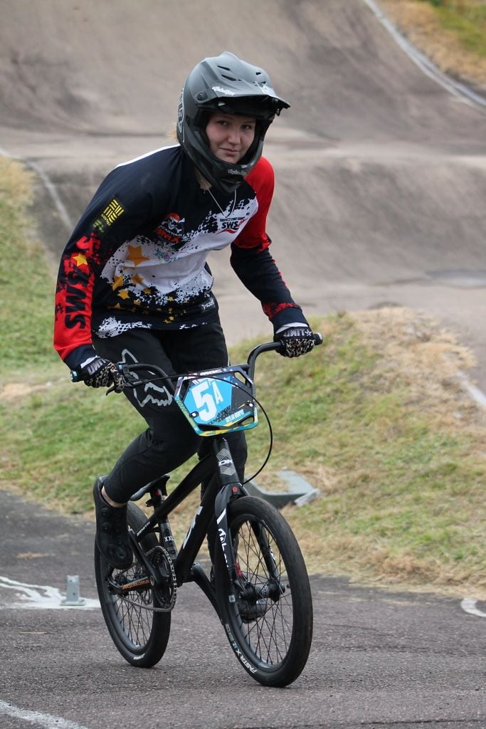 The Sky's the Limit for BMX Racer