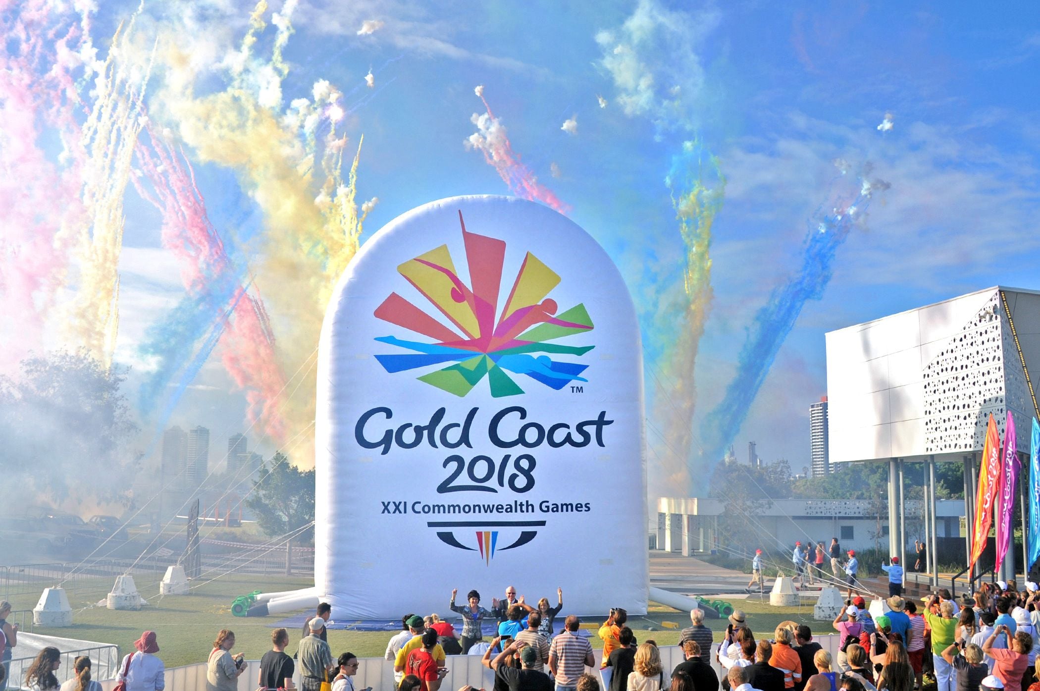 COMMONWEALTH GAMES EMBLEM IS UNVEILED