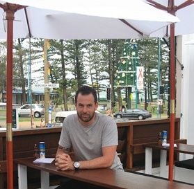 JUSTIN LANE GOES THROUGH THE ROOF