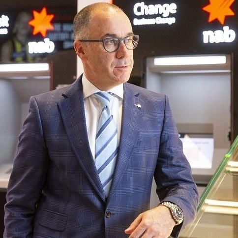 Massive first strike on CEO pay at NAB