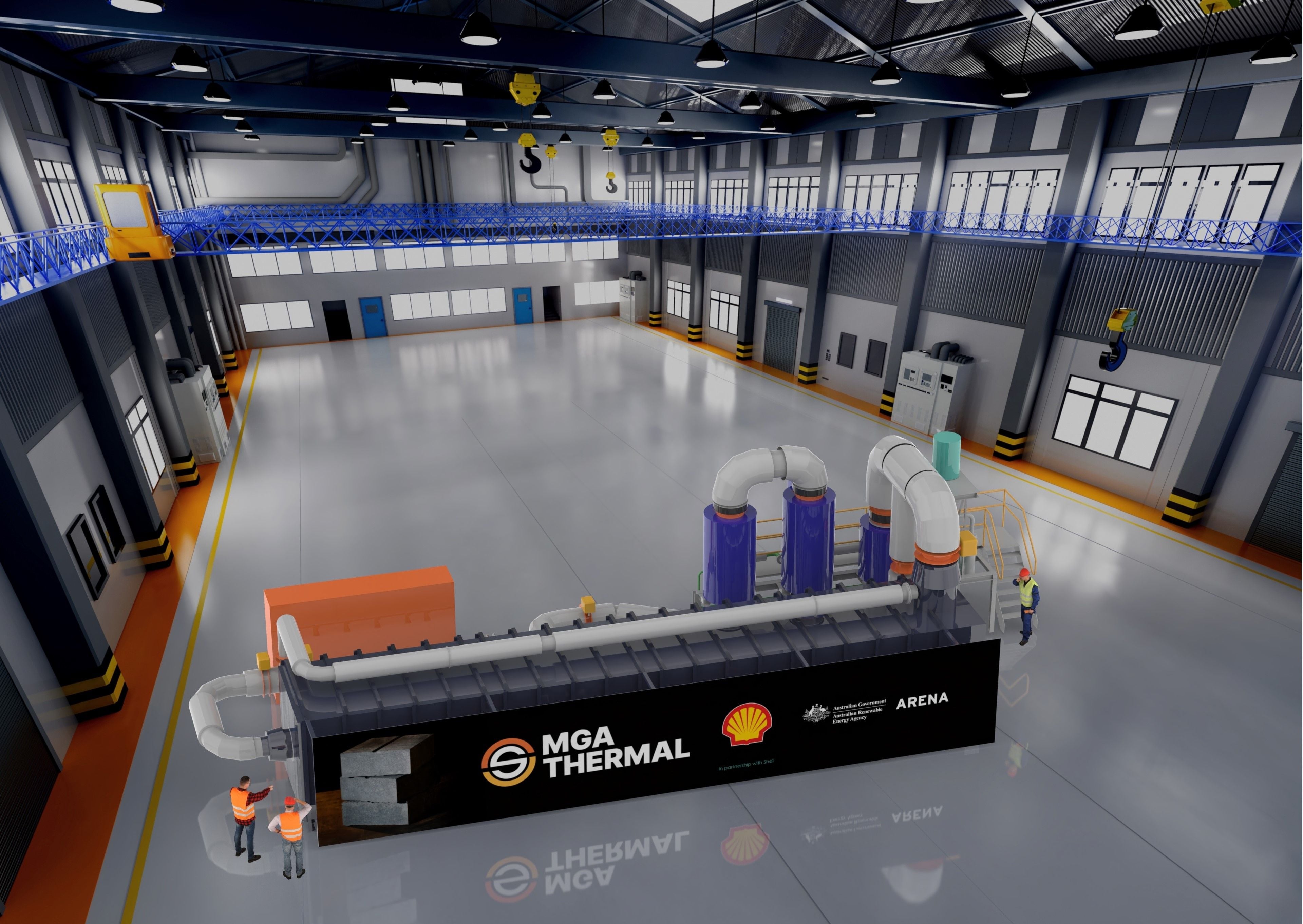 Green energy innovator MGA Thermal wins backing from Shell