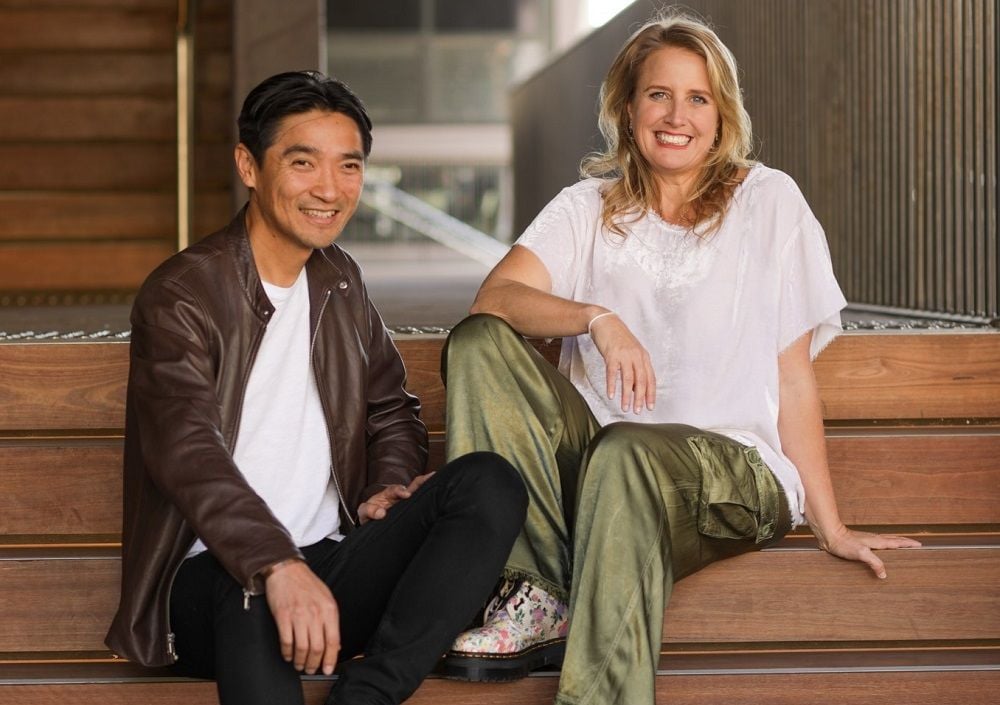 Kristy Carr, Dennis Lin bubbly about fresh start