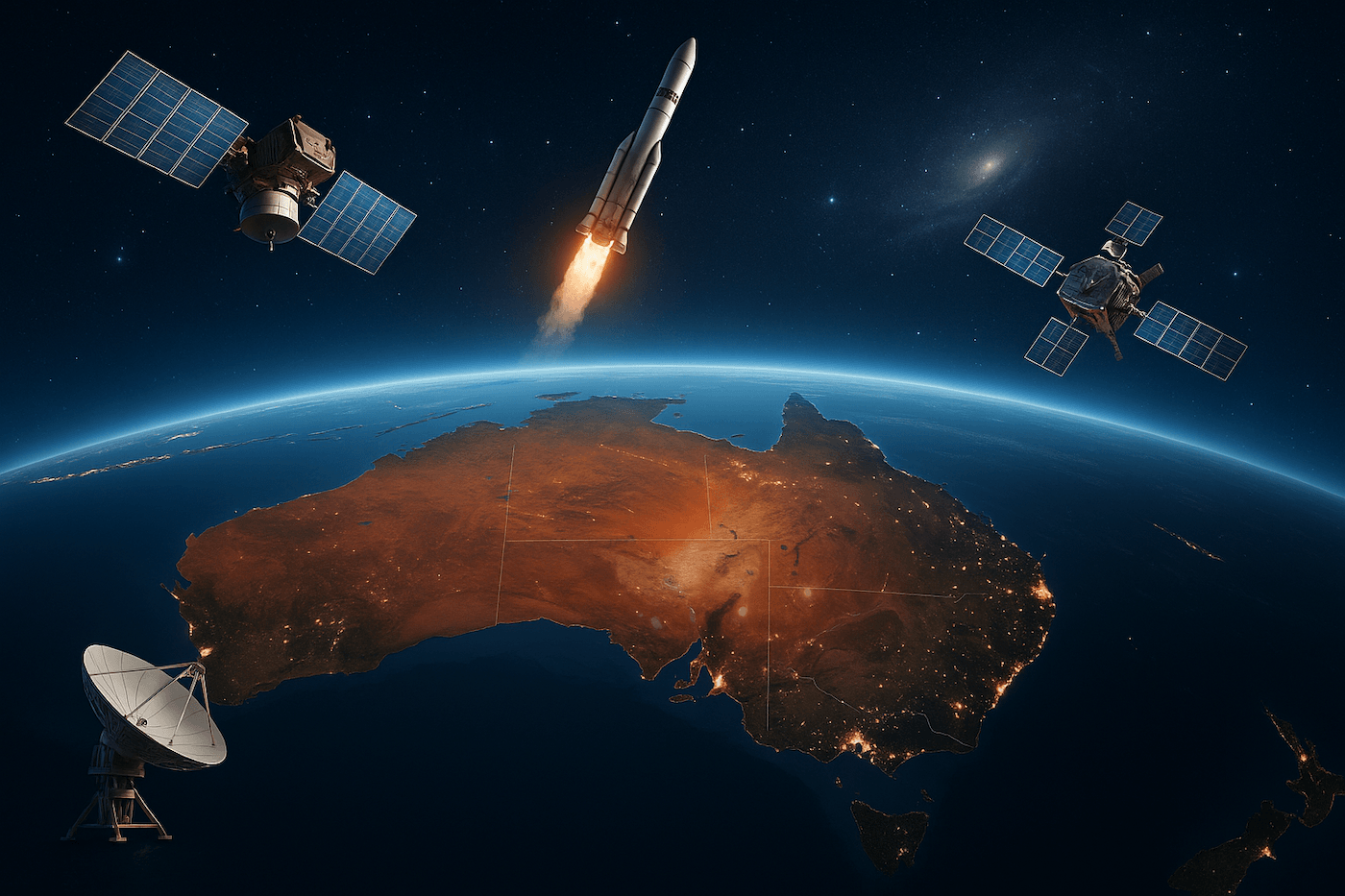 Australia's dependence on foreign satellites