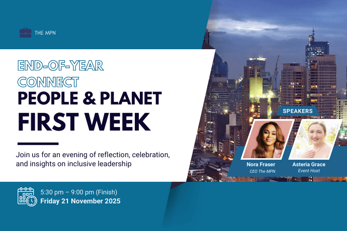 End-of-Year Connect: People & Planet First Week