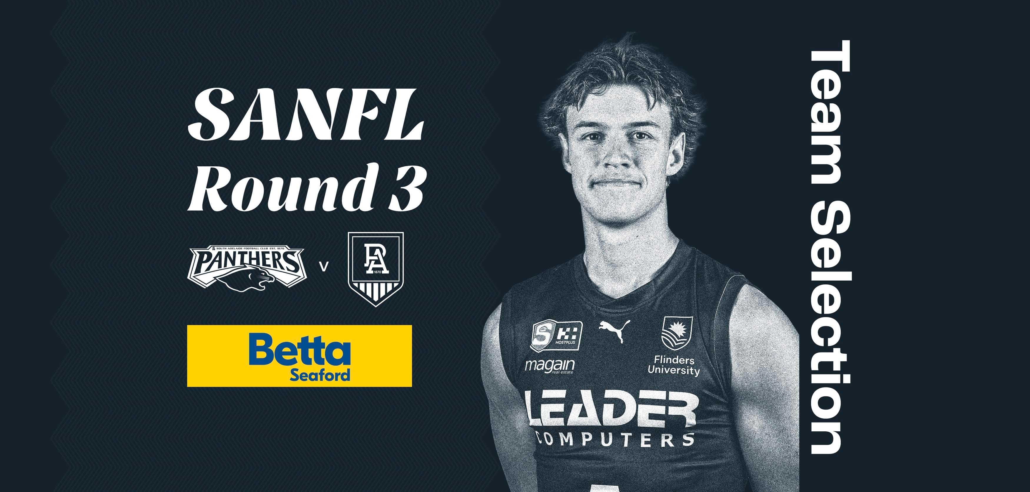 BETTA Team Selection: SANFL Round 3 v Port Adelaide