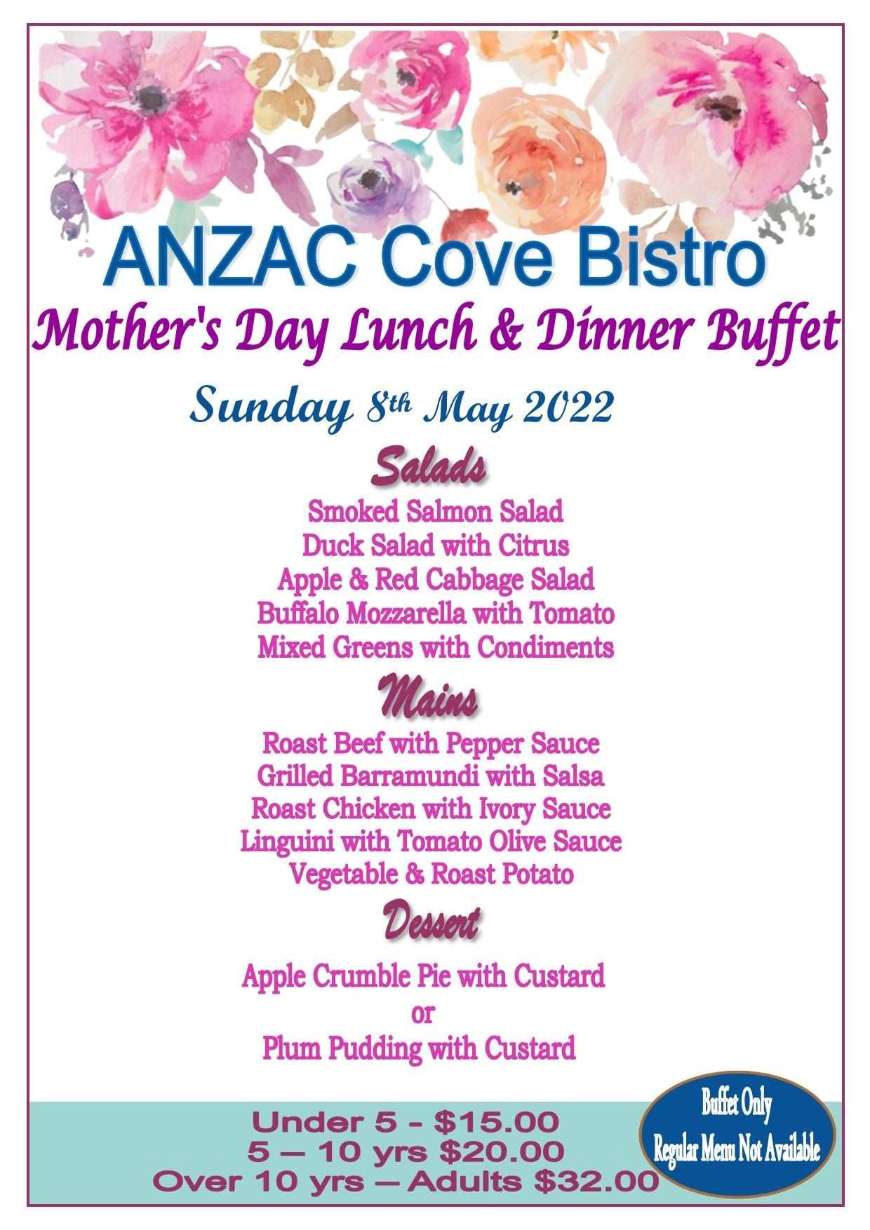 Anzac Cove Bistro