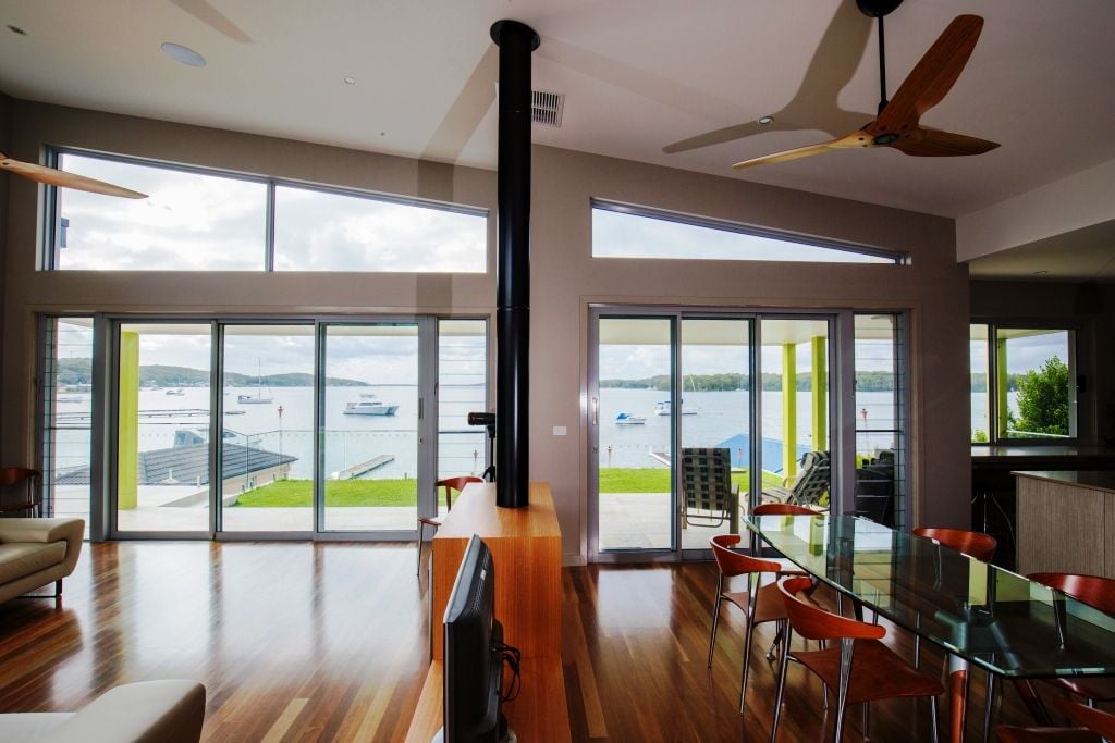 Raked Aluminium Windows