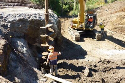 Bored Piers & Foundation Drilling