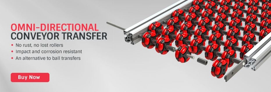 Conveyor Rollers & Multi Directional Conveyor Rollers - Rotacaster