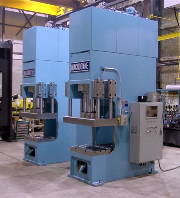 Macrodyne Hydraulic Press | Metal Form Products Co Inc
