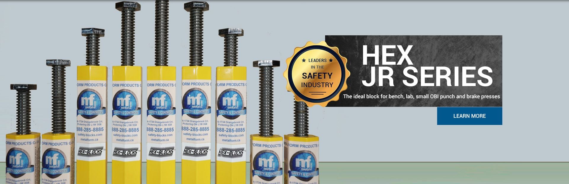 Safety Blocks | Safety Ram Blocks | Metal Form